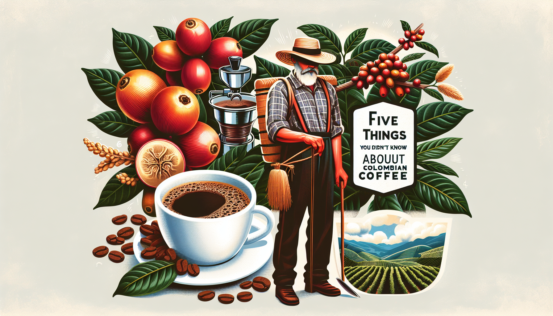 Cinco datos que no sabías del café colombiano 🧠 - Goldmez